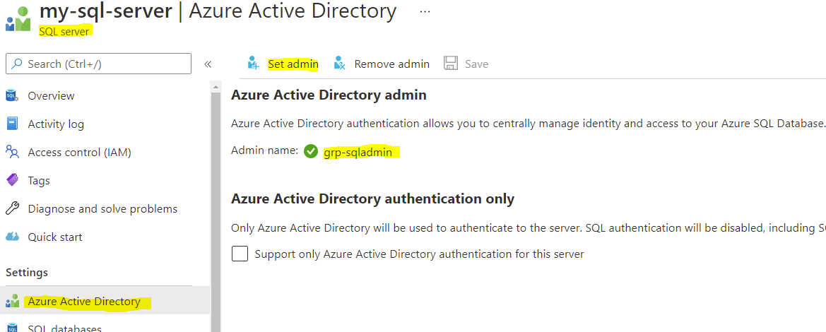 Passwordless Connection String To Azure Sql Database Using Azure Managed Identity