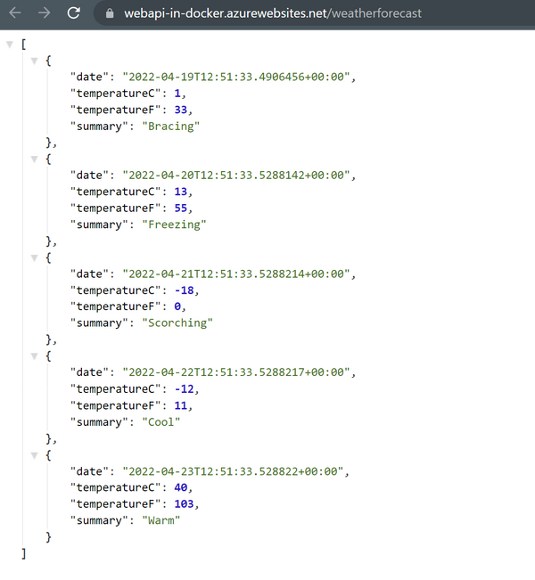 Hosting Docker Containers In Azure App Service